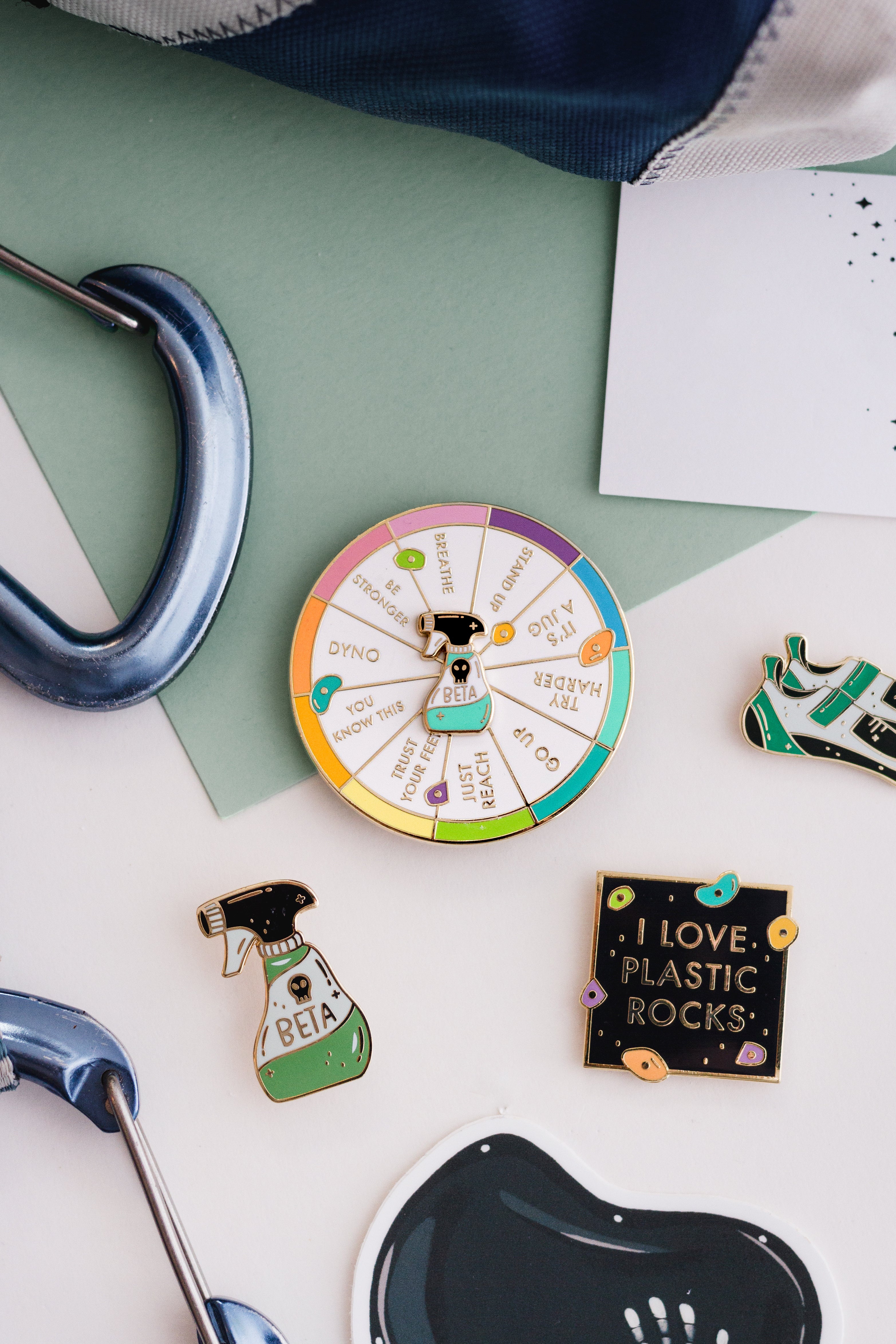 Enamel pins – Rock Bae